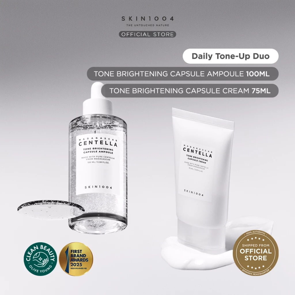 SKIN1004 Glow Up Duo (Tone Brightening Capsule Ampoule 100ml + Tone ...