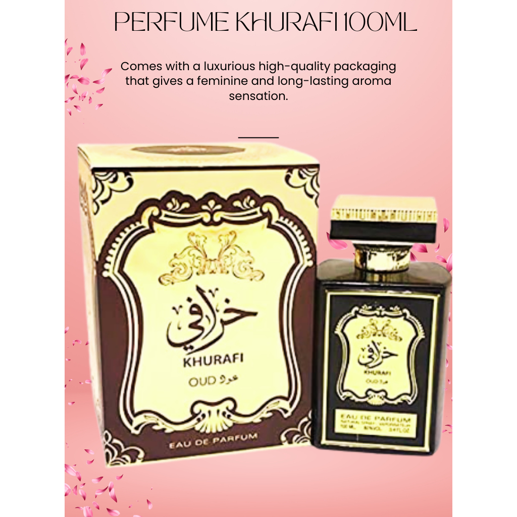 Khurafi Royale Oud 100ml – High-End Arabian Perfume For Unisex | Shopee ...
