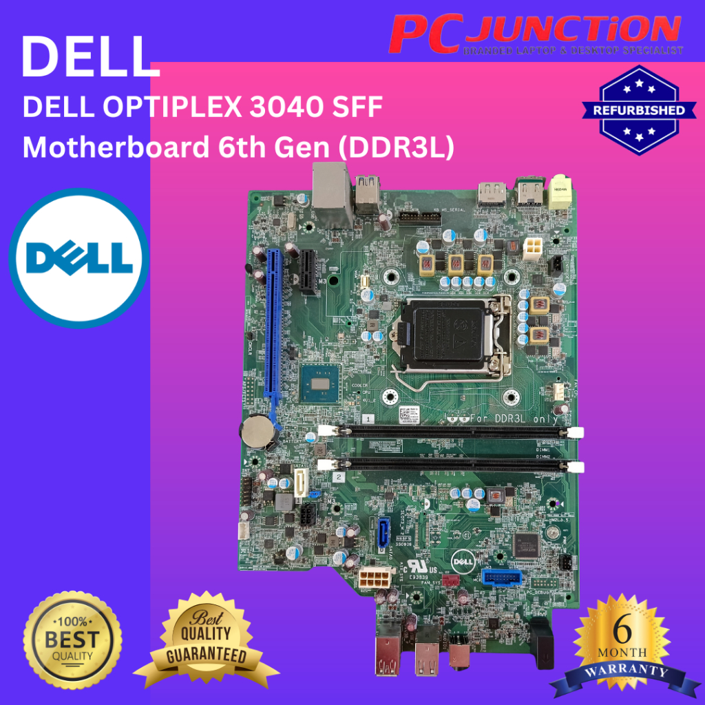 DELL OPTIPLEX 3040 3046 SFF DDR3L DDR4 Motherboard | Shopee Malaysia