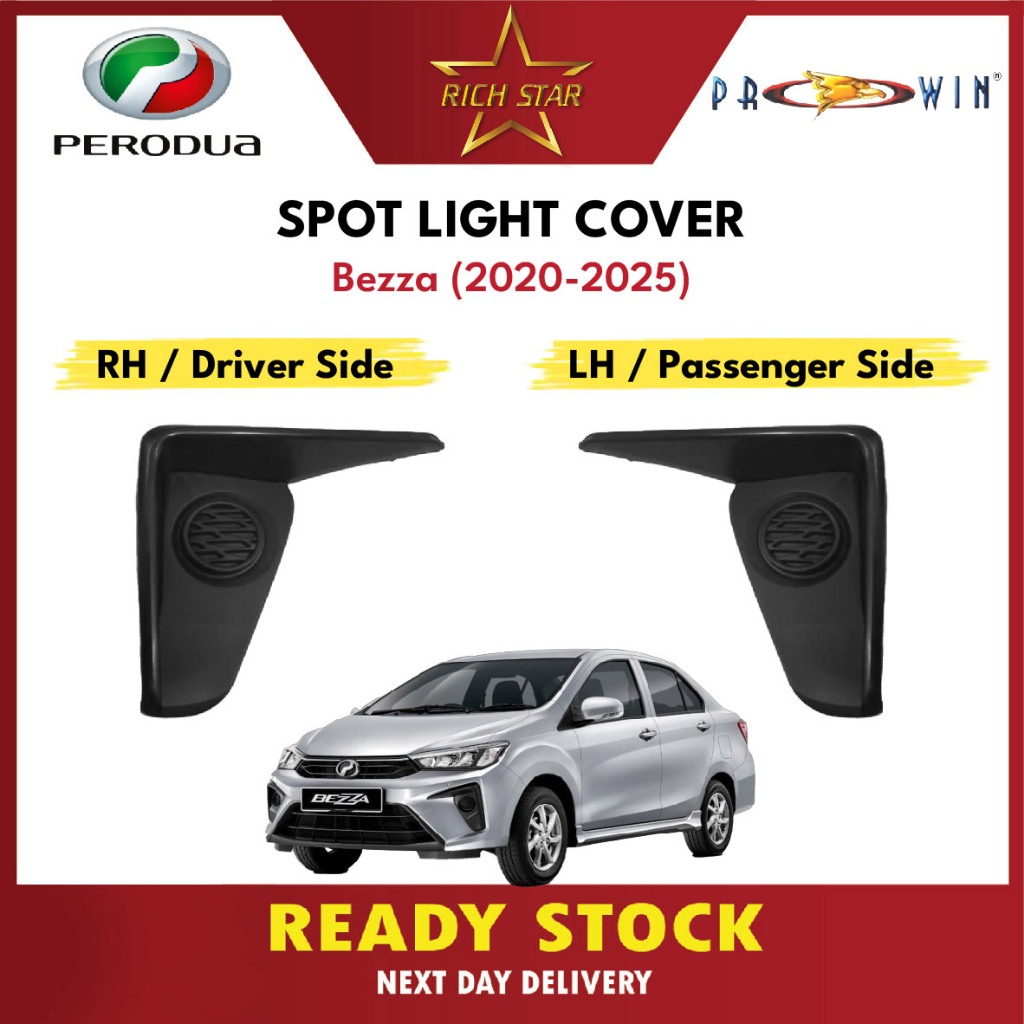 【READY STOCK】BEZZA ( 2020-2025 ) FRONT BUMPER FOG LAMP / SPOT LIGHT ...
