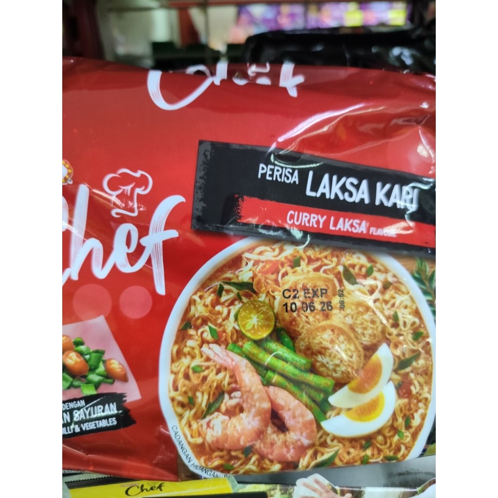 Mamee Chef Laksa Kari 4s×80g Curry Laksa | Shopee Malaysia