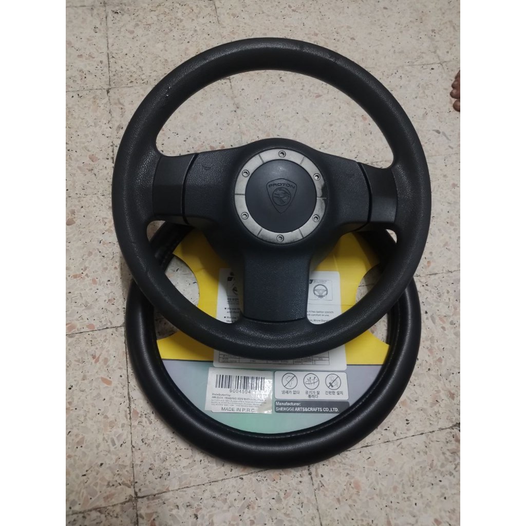 Proton Saga BLM Sterring Second Hand / Free Sterring Cover / Warna ...