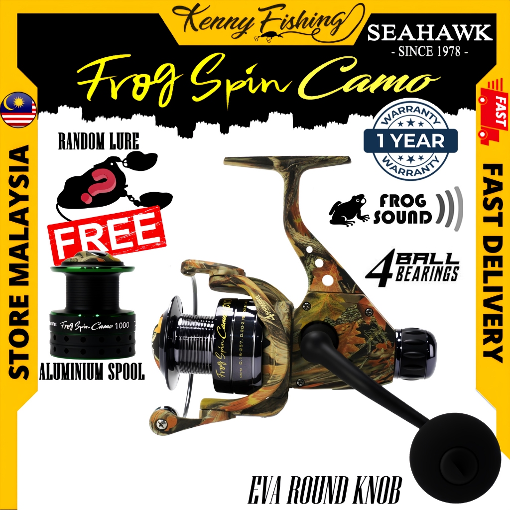SEAHAWK FROG SPIN CAMO | Shopee Malaysia