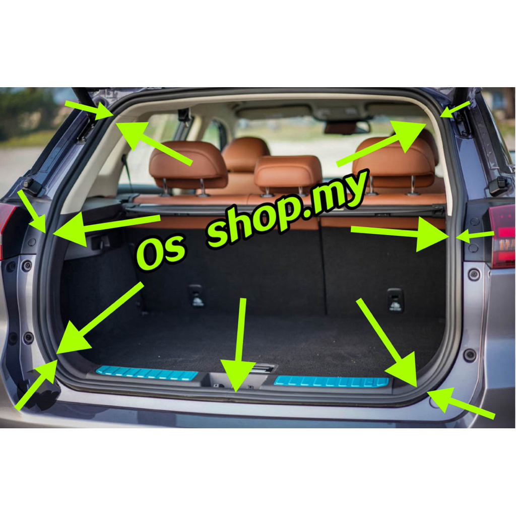 PROTON X50 x70 2018-2026 REAR BOOT BONNET RUBBER BELAKANG BONNET GETAH ...