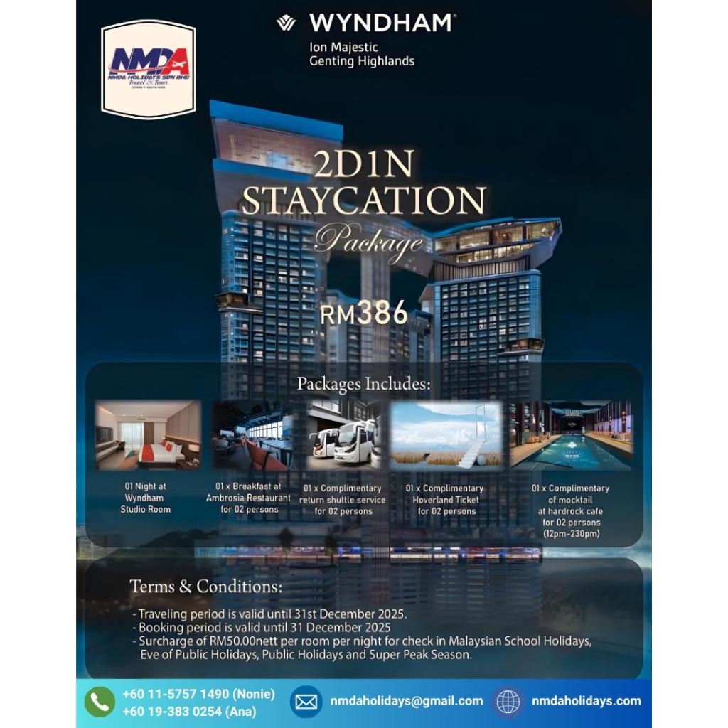 2026 YEAR END PROMO 2D1N GENTING STAYCATION FROM RM 386 ONLY | Shopee ...