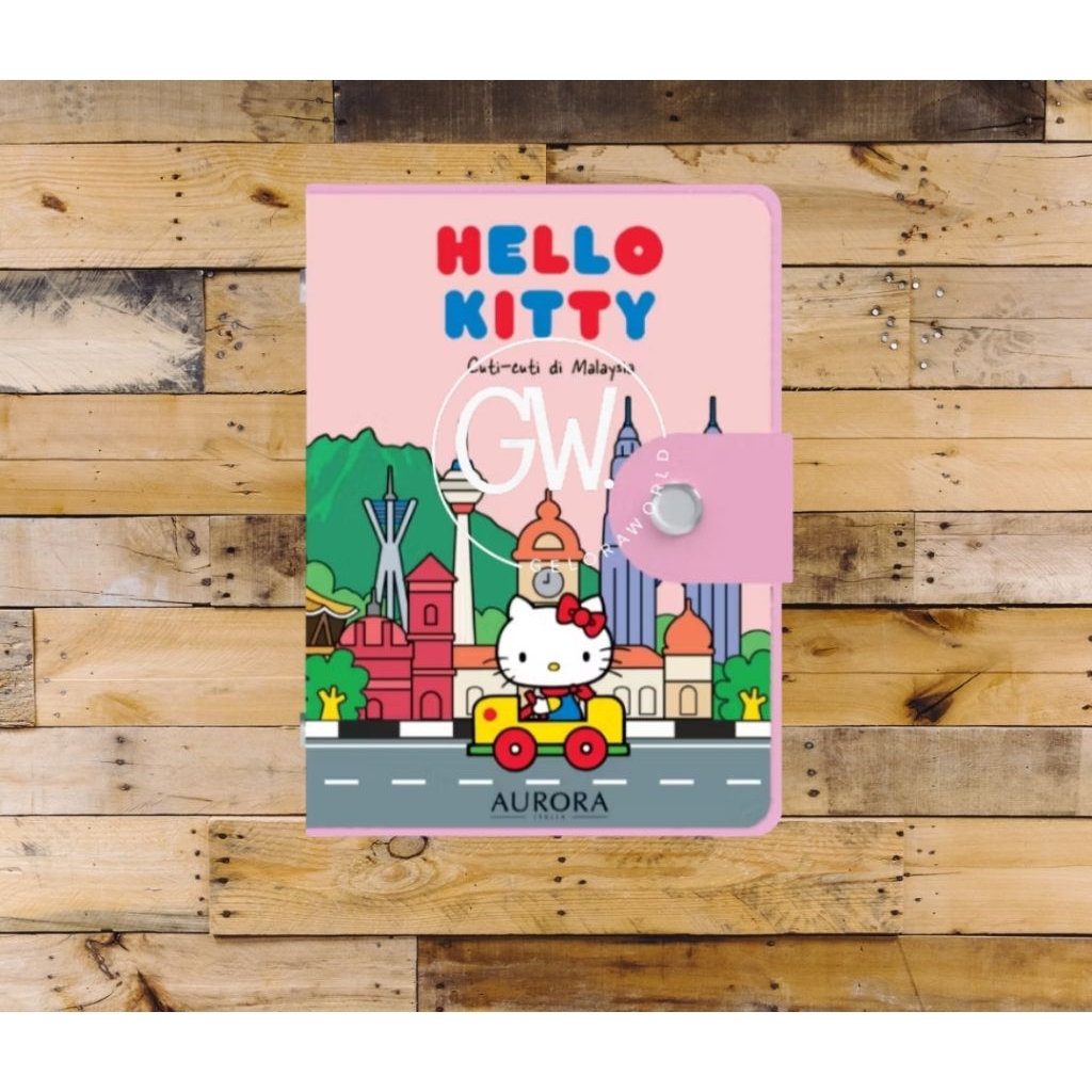Aurora Pink Hello Kitty Cuti-Cuti Malaysia Card Holder / Limited ...