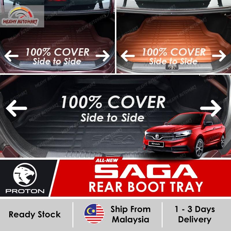 All-NEW Proton SAGA 2026 Boot Tray Bonet Car Mat Carpet Accessories ...