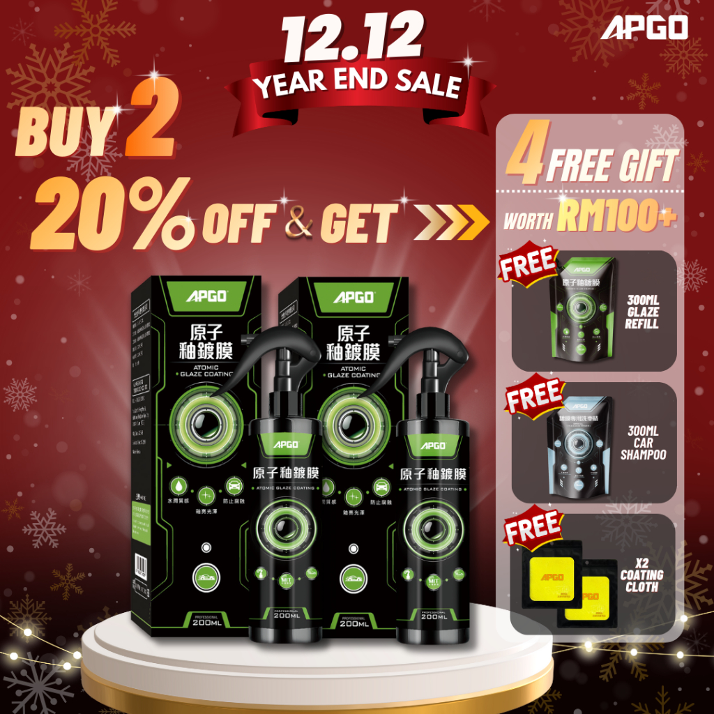 APGO Atomic Glaze Car Nano Coating | Shopee Malaysia