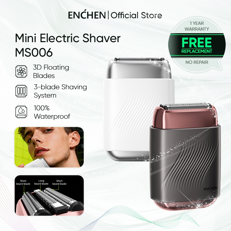 【Best Gift For Men】Enchen MS006 Electric Shaver Pop-up Portable Shaver ...