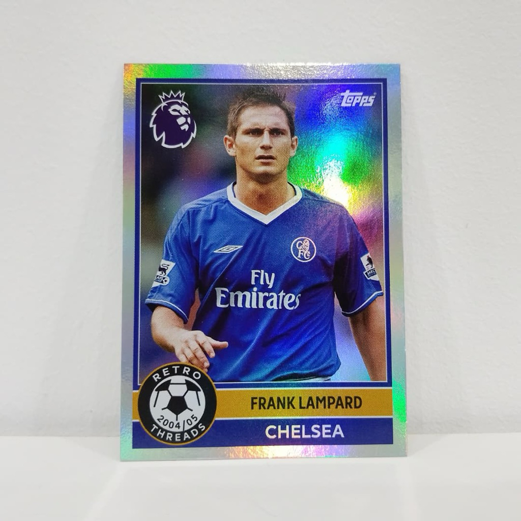 Topps Premier League 2026 Retro Threads | Shopee Malaysia