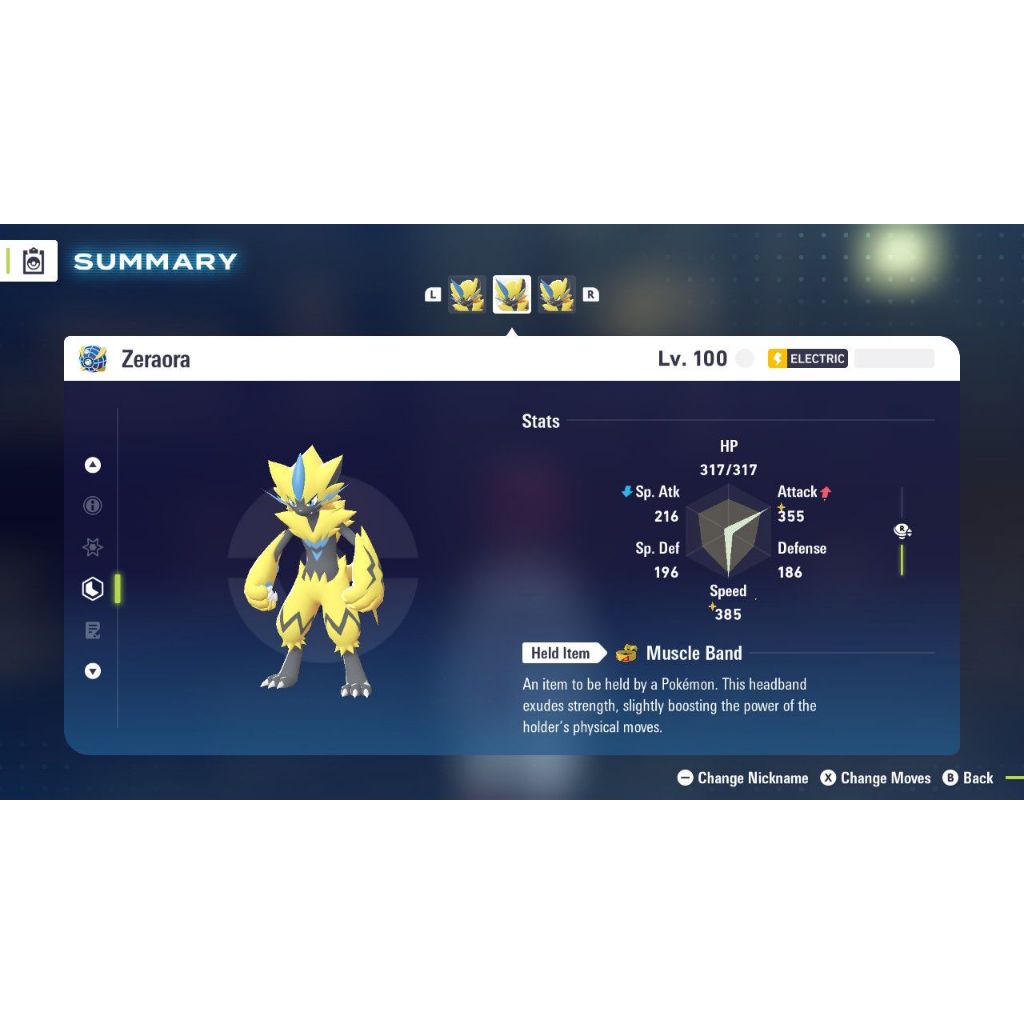 Pokemon Legened Z-A Mega Zeraora with Best Build | Shopee Malaysia