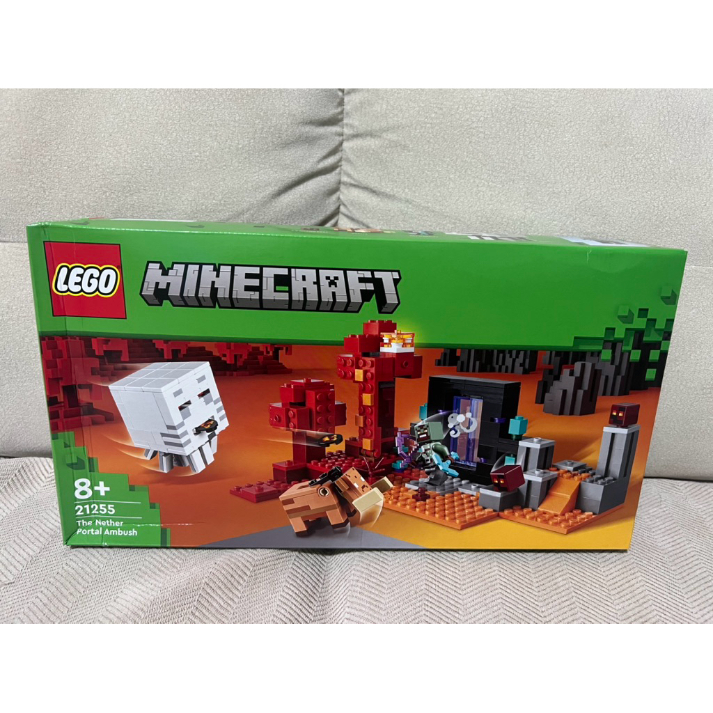 [READY STOCK] LEGO 21255 MINECRAFT The Nether Portal Ambush (BOX HAS ...