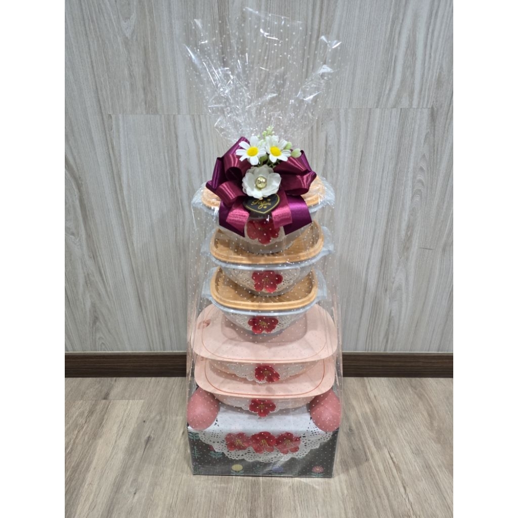 Tupperware Hamper including wrapping | Shopee Malaysia