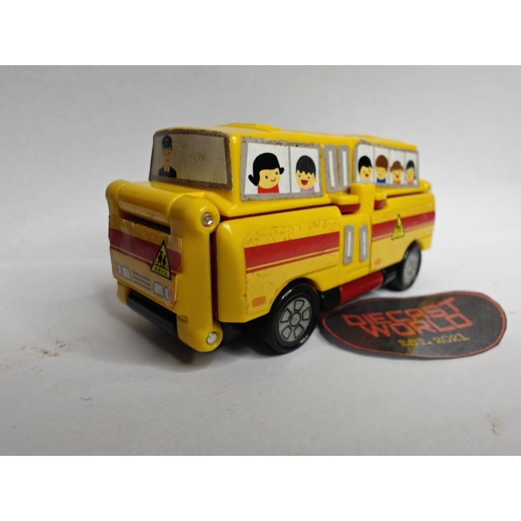 McDonald's Toy School Bus Firetruck Transformer Car Toy | Shopee Malaysia