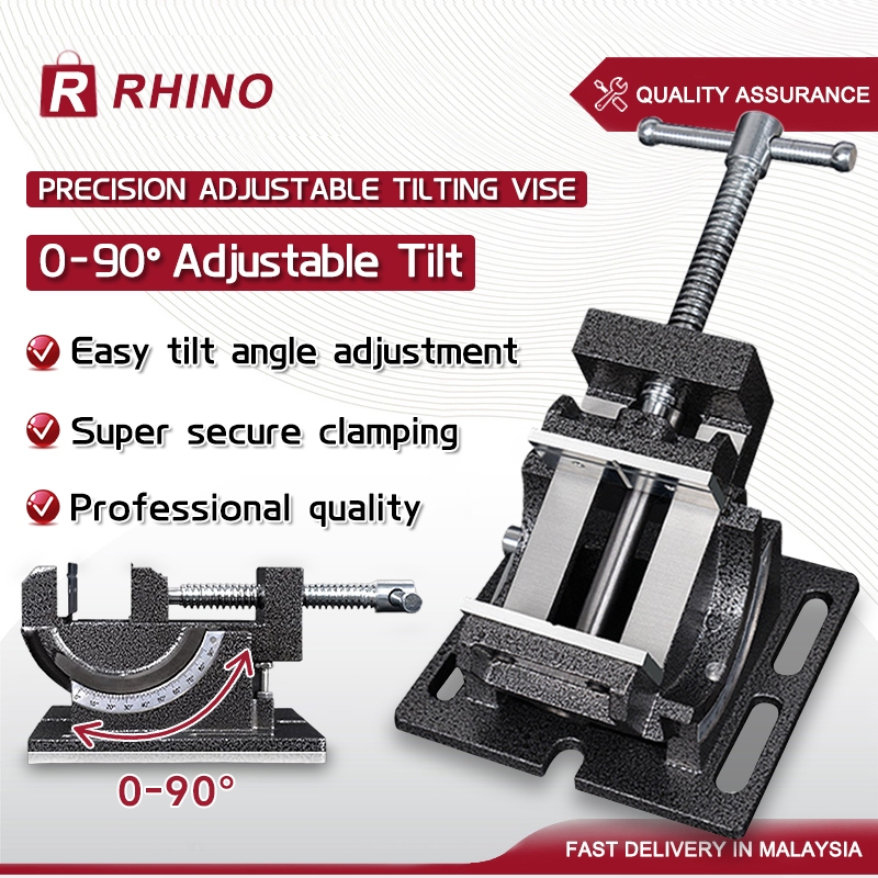 3'' / 4'' Heavy Duty Angle Drill Press Vise Industrial Strength ...
