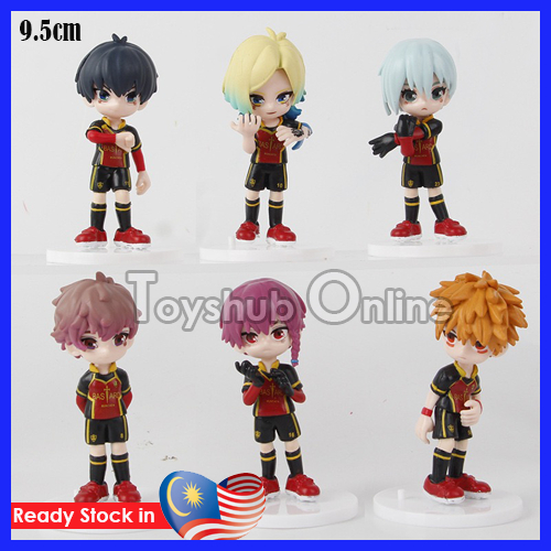 Blue Lock Figure Isagi Yoichi Bachira Meguru Chigiri Hyoma Nagi ...
