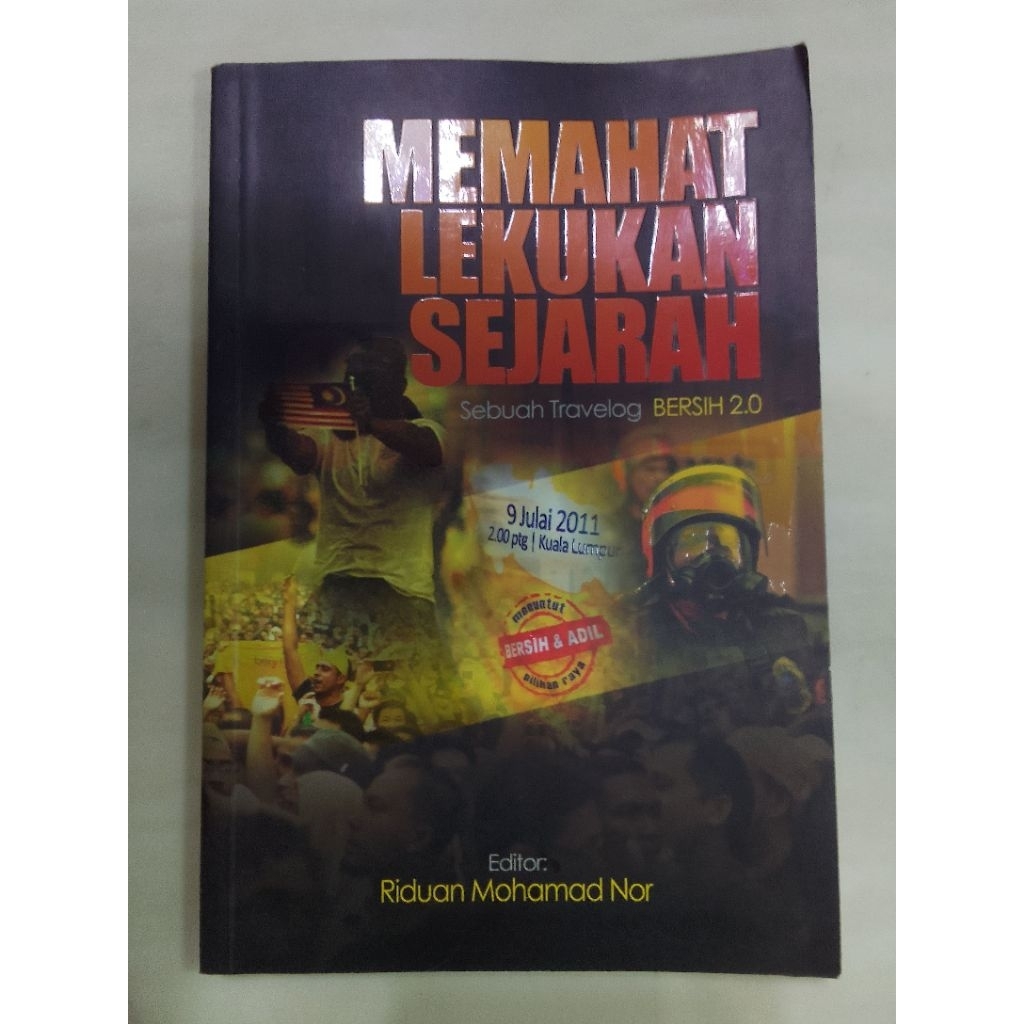Memahat Lekukan Sejarah - Riduan Mohamad Nor (terpakai) | Shopee Malaysia