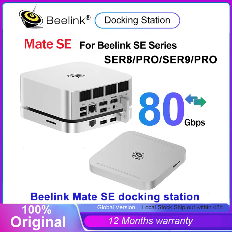 Beelink Mate SE docking station high-speed 80Gbps docking station base ...