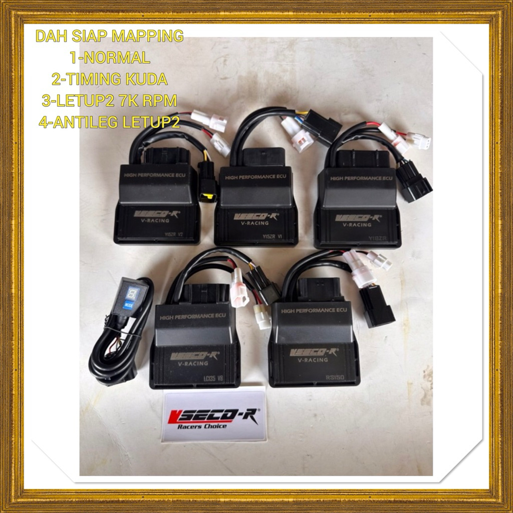 VSECO-R V-RACING 4MAP HIGH PERFORMANCE ECU / CDI FOR EX5 Y125Z LC135 ...