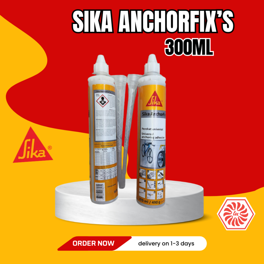 SIKA AnchorFix Universal Anchoring Adhesive 300ml/490G | Shopee Malaysia