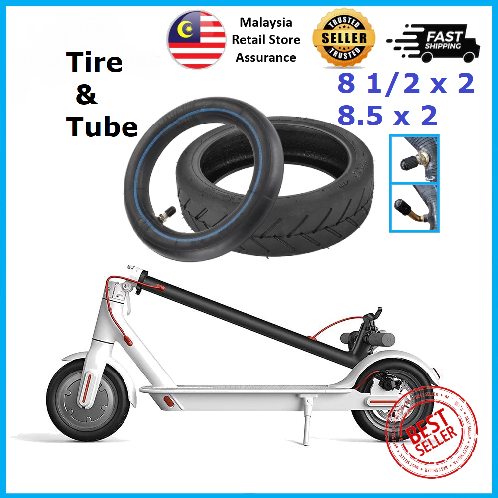 8 1/2x2 Tayar Tubeless 8.5 inch Tire Tube Compatible For Xiaomi Mijia ...