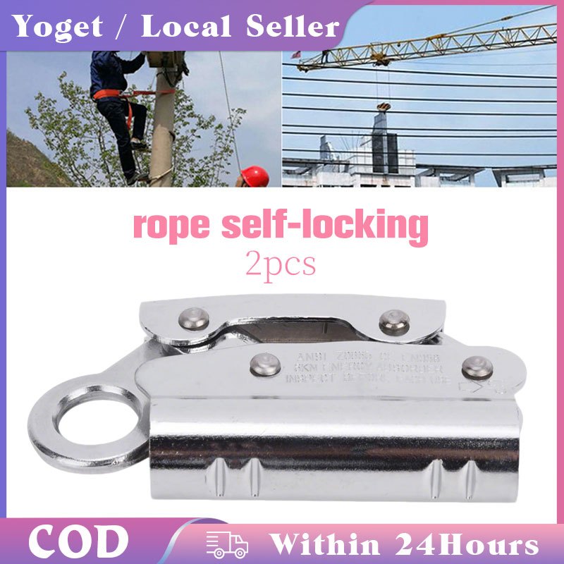 Round Hole Anti Fall Protection Equipment Rope Grab Ascender Fall ...