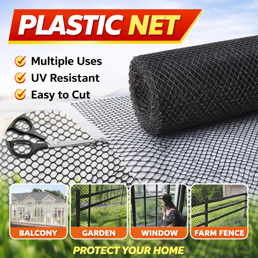 50cm / 100cm width Proof Plastic Safety Net Baby Pet Cat Neting Balcony ...