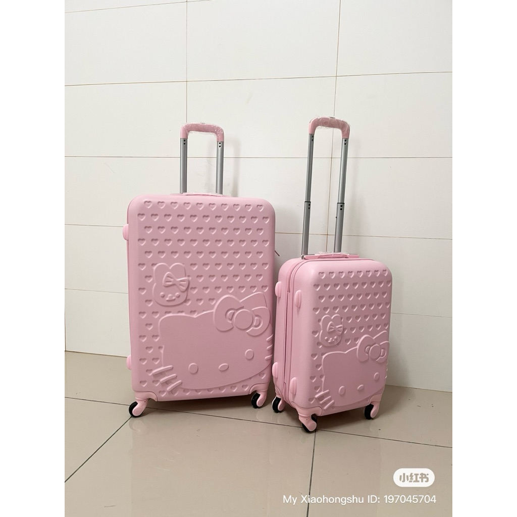 Hello Kitty Luggage ABS Material | Shopee Malaysia