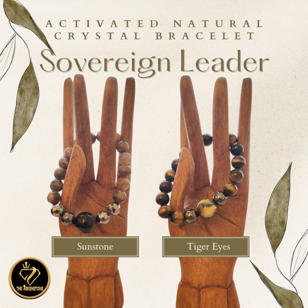 Activated Natural Crystal Healing Bracelet for Leadership | Shopee Malaysia