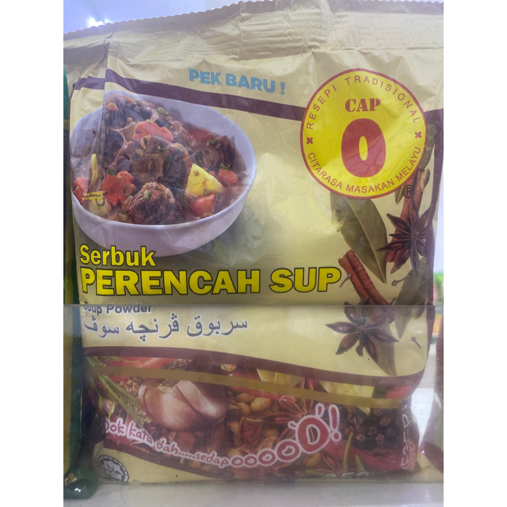 CLEARANCE STOCK 🔥🔥CLERANCE STOCK🔥🔥CAP O SERBUK PERENCAH SUP 250 g / CAP ...