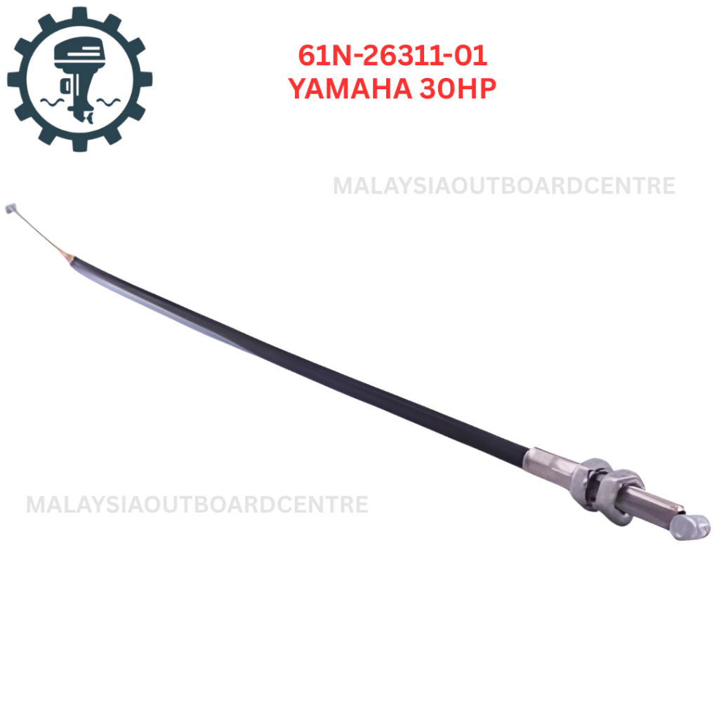 61N-26311-01 ORIGINAL CABLE THROTTLE 1" FOR YAMAHA OUTBOARD (STEERING ...