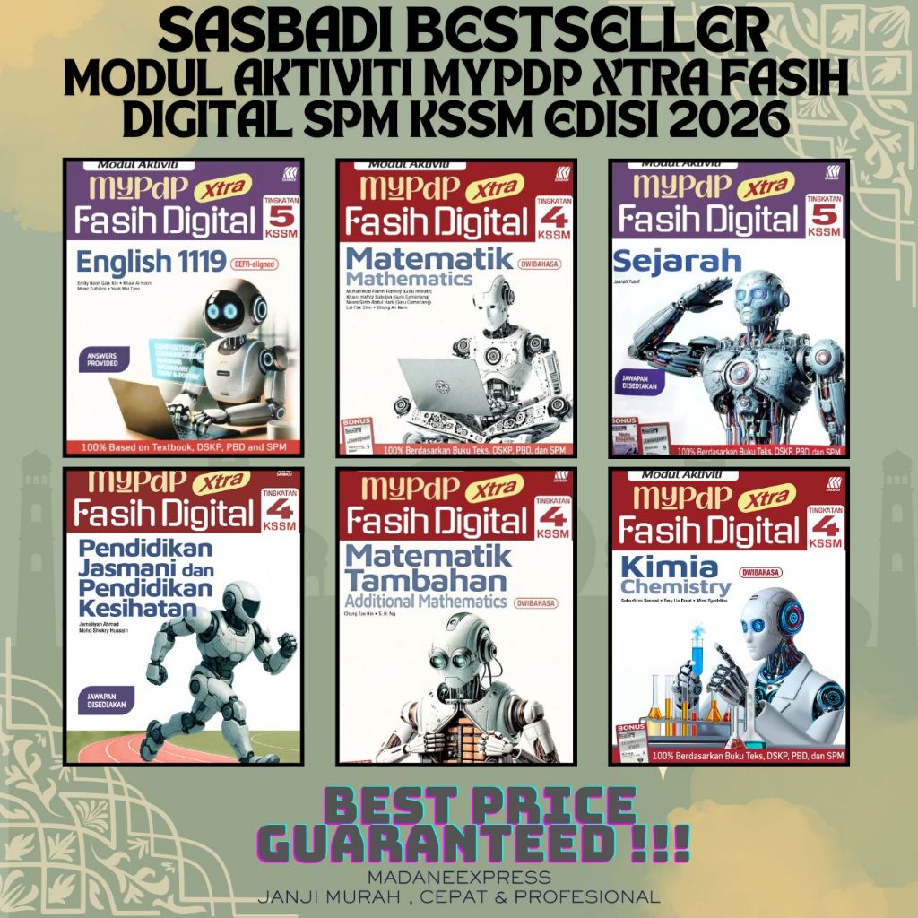 [XPRESS] SASBADI BESTSELLER : MODUL AKTIVITI MYPDP XTRA FASIH DIGITAL ...