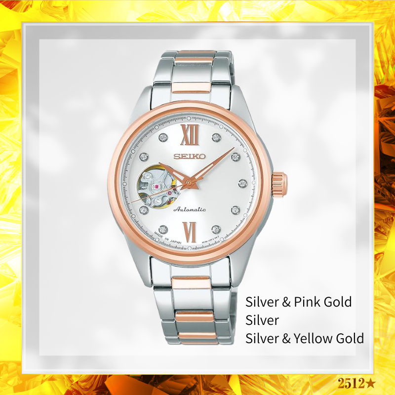 [SEIKO] Seiko Selection Mechanical Women Watche SSDE010, SSDE009 ...