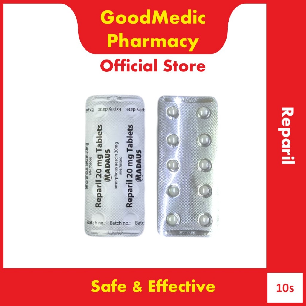 Reparil Anti-Inflammatory 20mg Tablet (10s/50s) | Shopee Malaysia