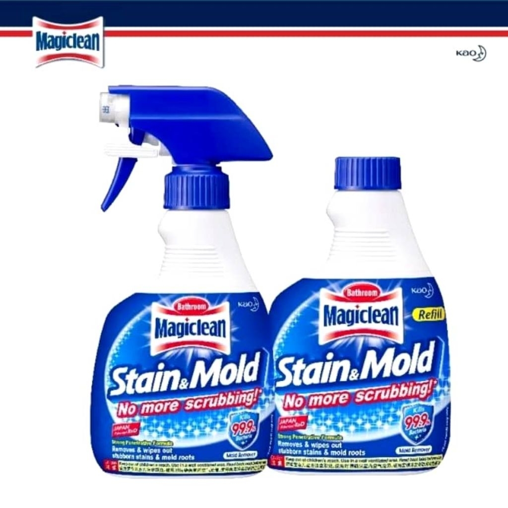 Magiclean Stain & Mold Remover Cleaner Trigger/Refill 400ml | Shopee ...