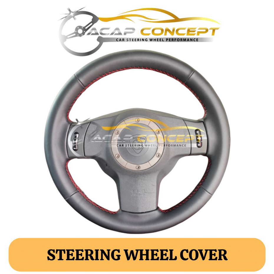 Proton Saga BLM FLX Satria Neo | Nappa-Soft Leather | DIY Steering ...