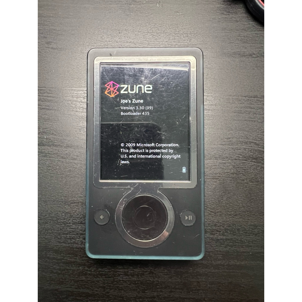 Microsoft Zune 30GB Music Player MP3 (used) | Shopee Malaysia