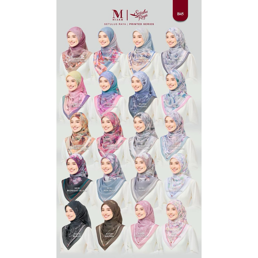 MINAZ HIJAB SETULUS RAYA SERIES BIDANG 55 HOT AND VIRAL 🔥🔥🔥 | Shopee ...