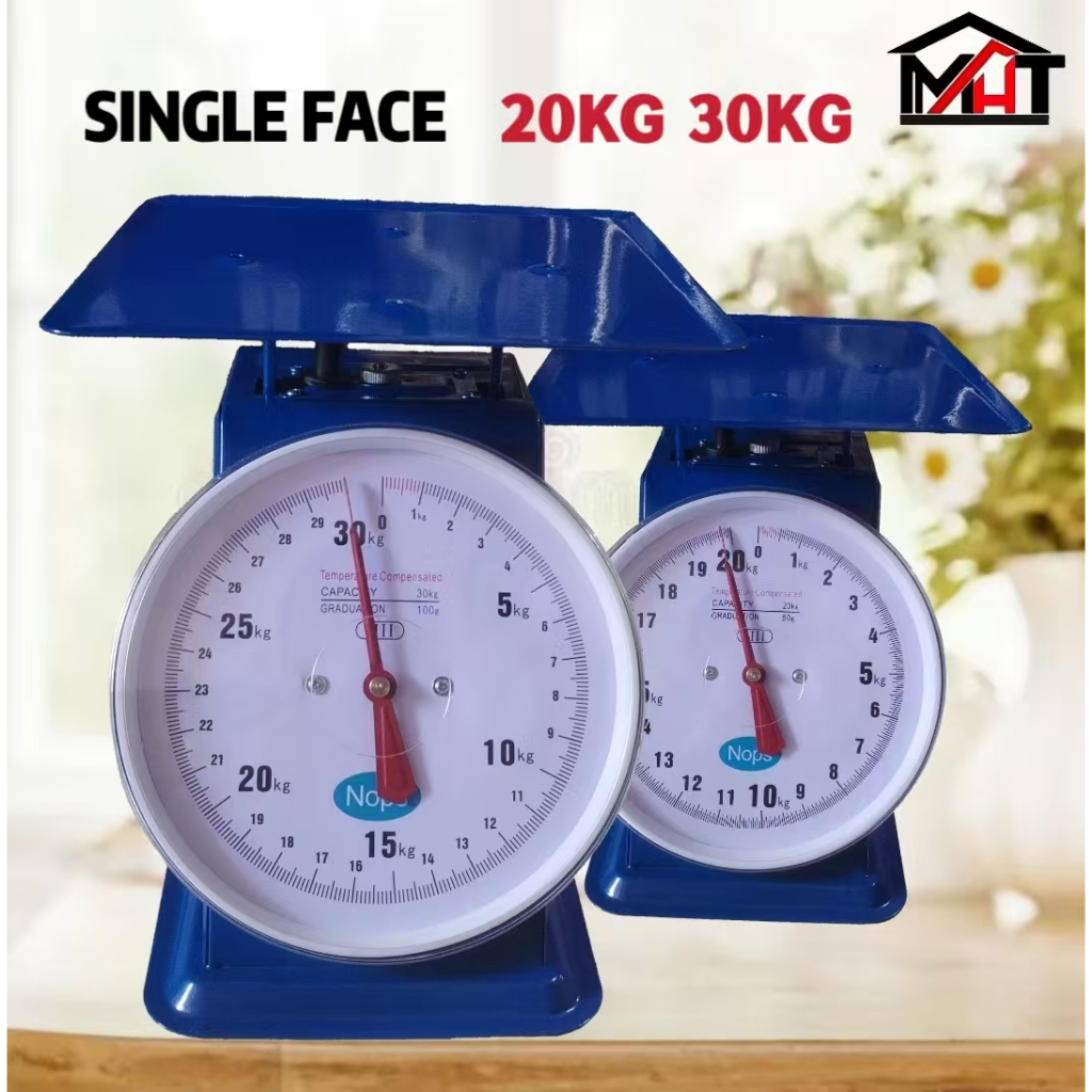 20KG 30KG Timbang Kitchen Scale Single Face Penimbang Mechanical ...