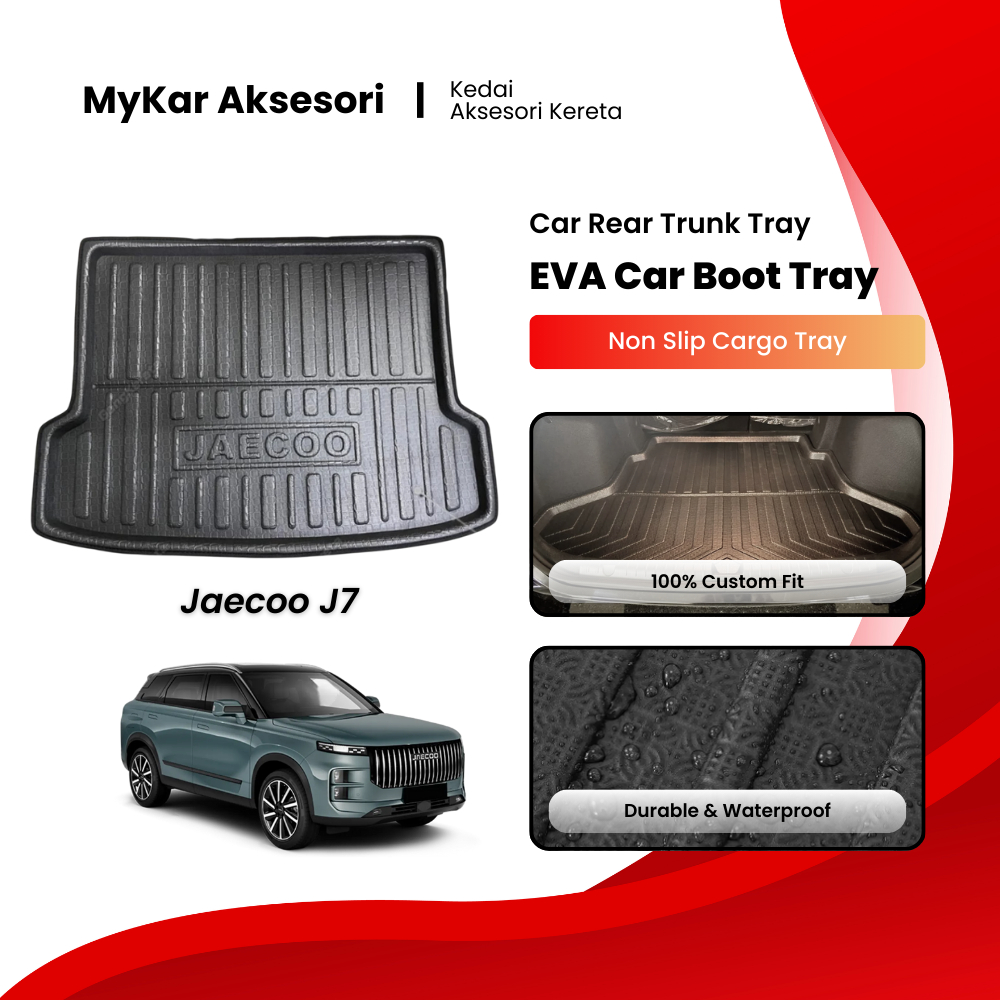 JAECOO J7 Boot Tray EVA Luggage Cargo Trunk Tray (CKD Version) *NOT ...