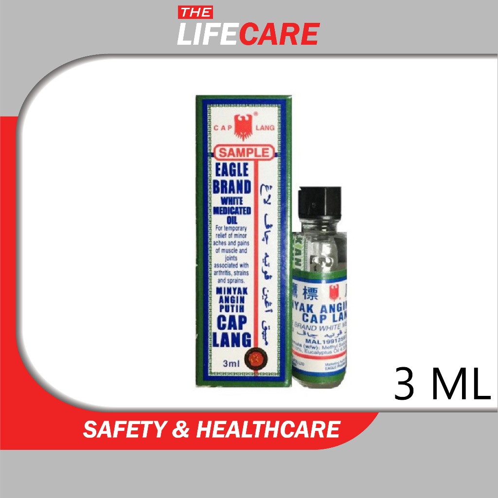 Eagle Brand Medicated Oil 3ml | Shopee Malaysia