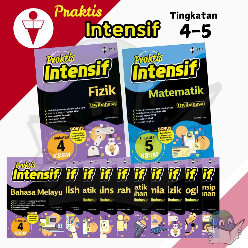 Praktis Intensif KSSM Tingkatan 4-5 - BM/Eng/Mate/Sains/Sej/Mate.T ...