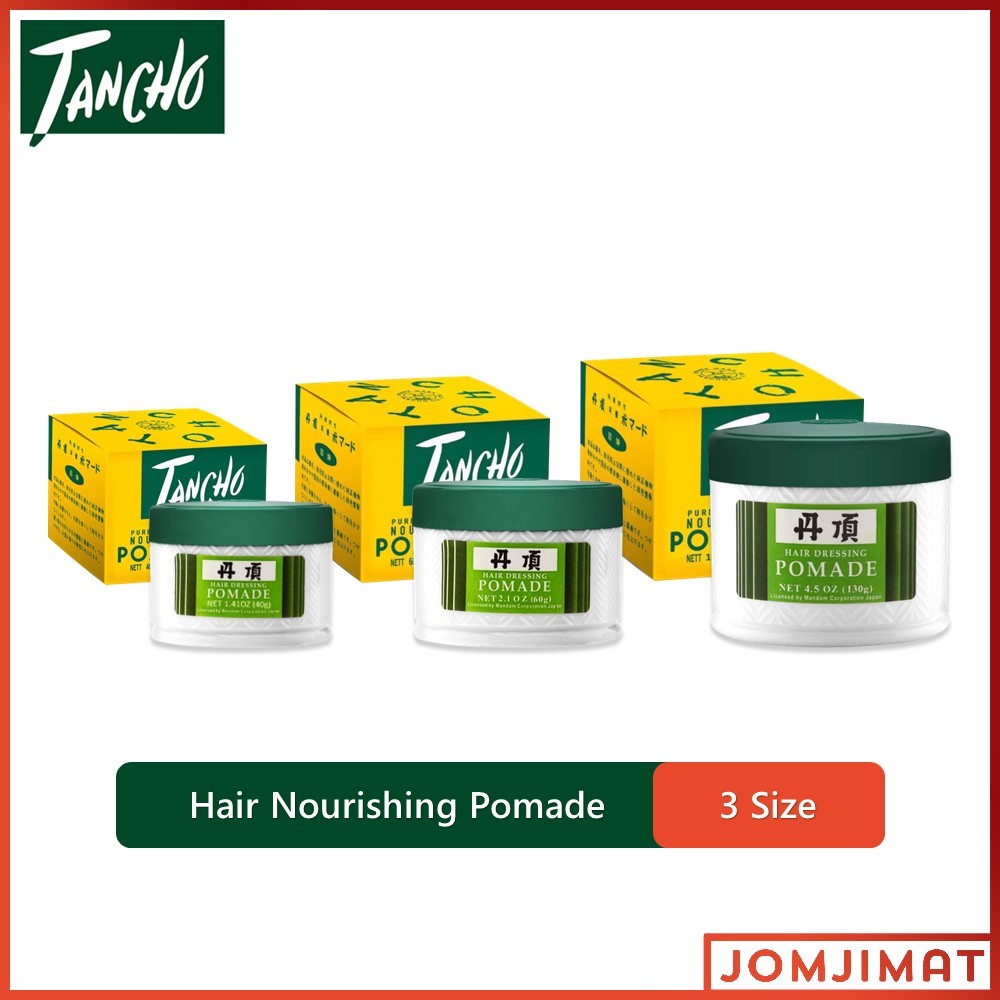 Tancho Hair Nourishing Pomade 40g / 60g / 130g / Minyak Rambut Pomade ...