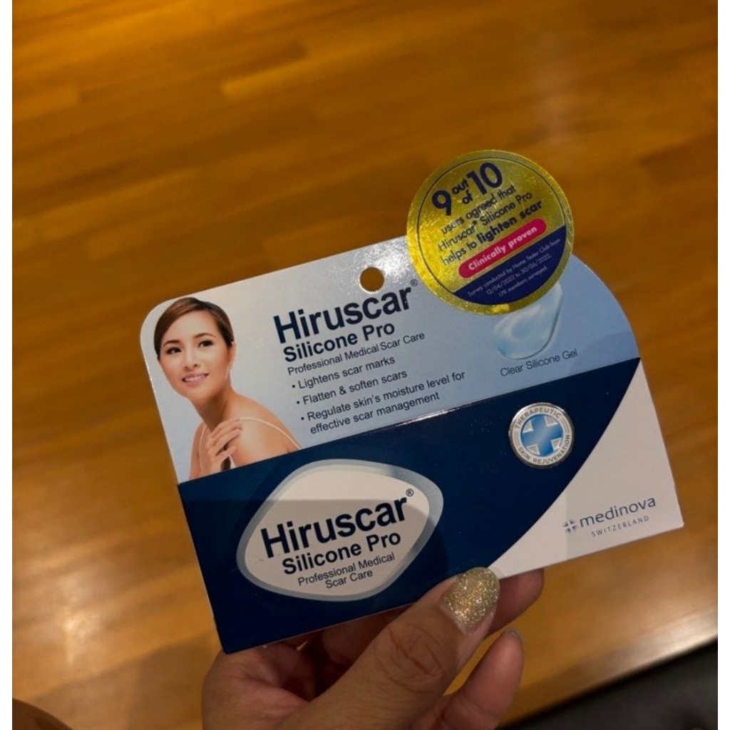 Hiruscar Silicone Pro Scar Gel 10g | For Hypertrophic Surgical Scar and ...