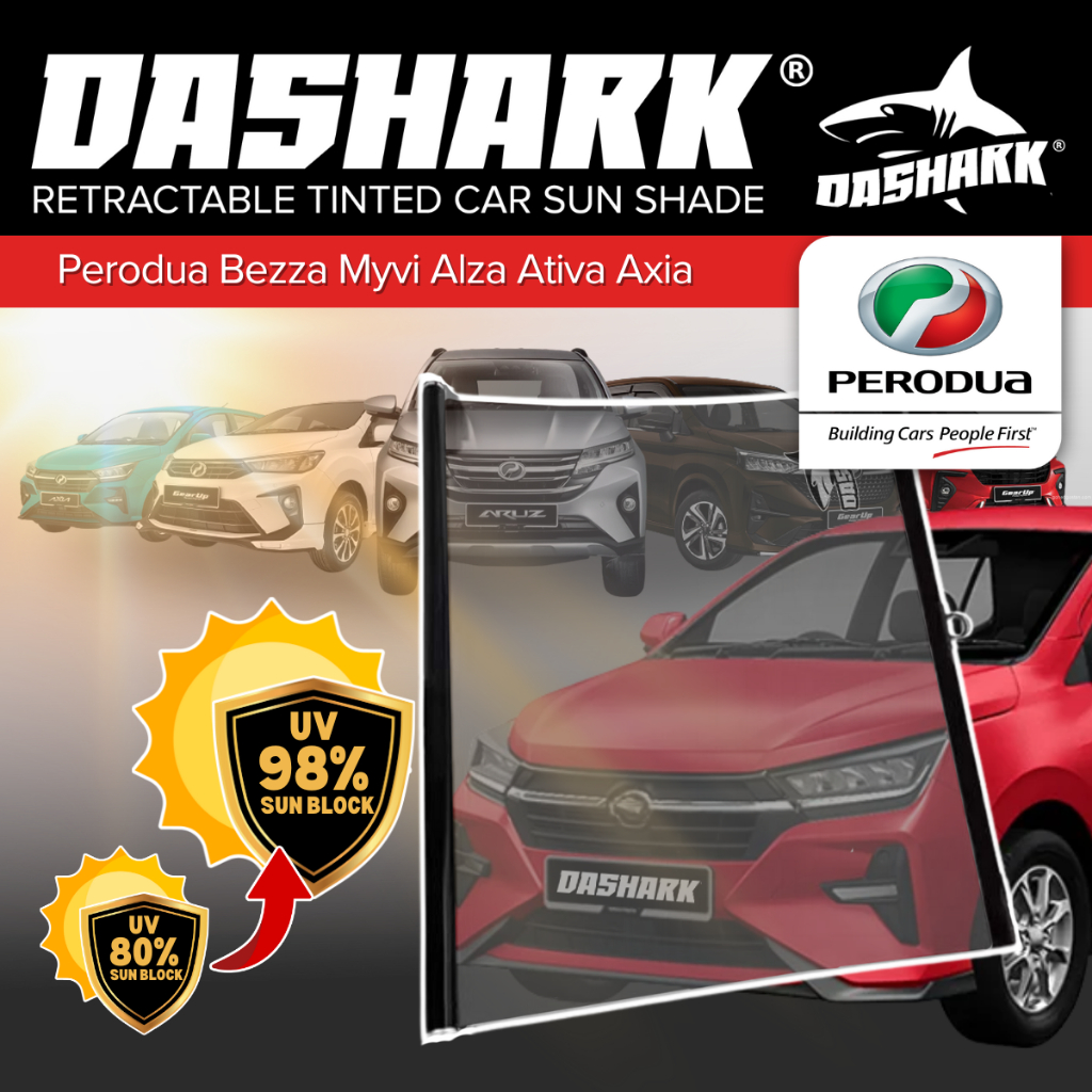 DASHARK Perodua Bezza Myvi Alza Ativa Aruz Kancil Axia Viva Kelisa ...