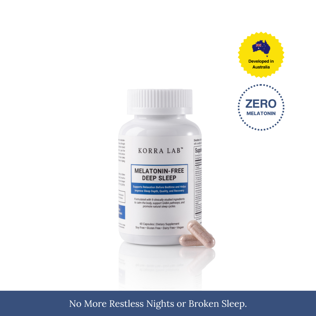 KORRA LAB Melatonin-FREE Deep Sleep | Supports Relaxation and Helps ...