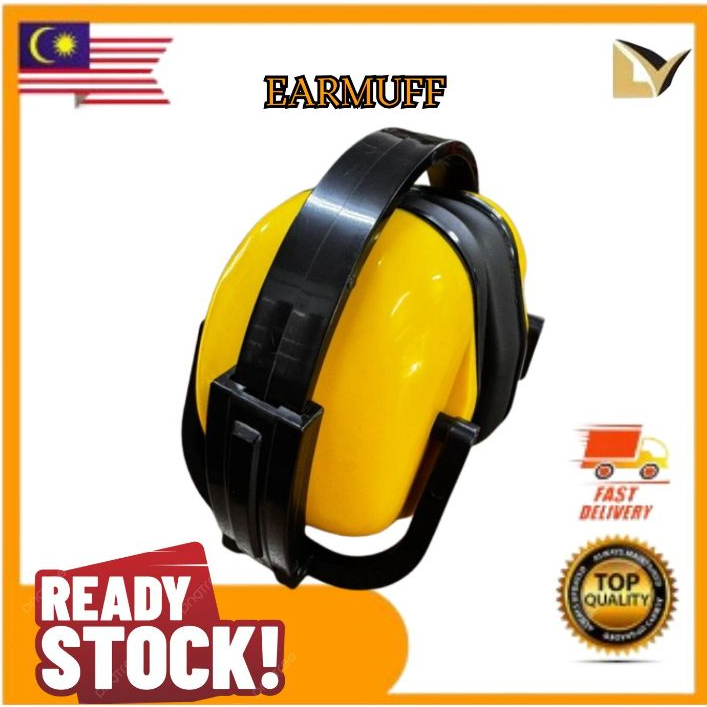 FOLDING TYPE EARMUFF (YELLOW) | Shopee Malaysia