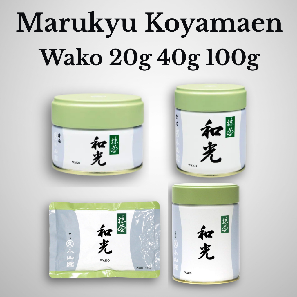 Matcha Marukyu Koyamaen WAKO 20g 40g 100g Can / 100g pack Japanese ...