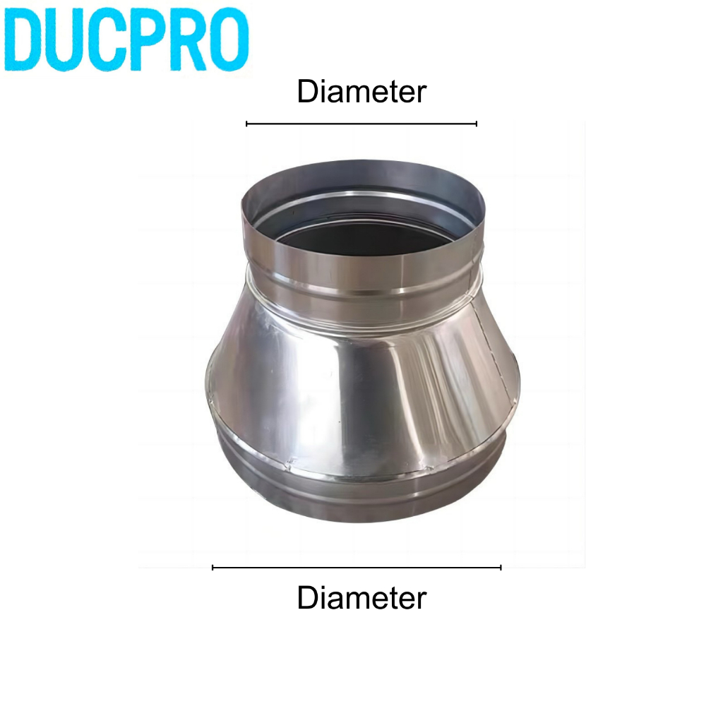 Round Duct Fittings Reducer | Shopee Malaysia