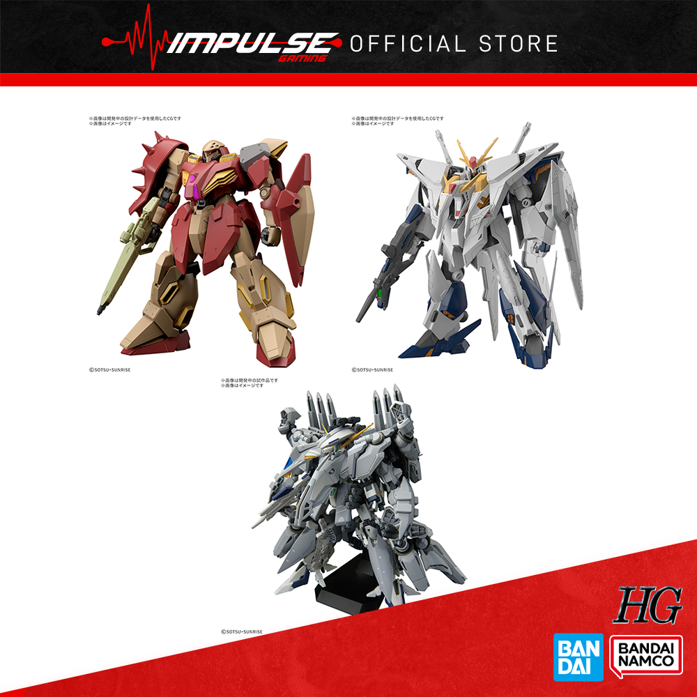 Bandai HG 1/144 Alyzeus / XI Gundam / Messer M01 Type (Gaumann's ...